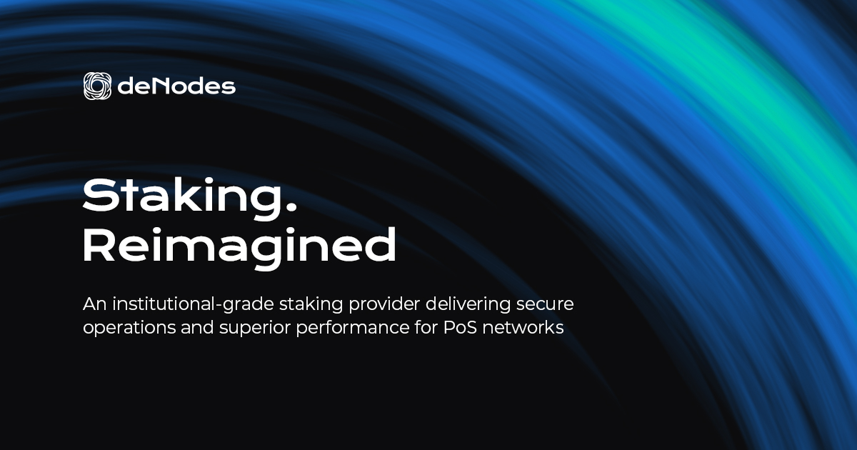 deNodes | Staking. Reimagined